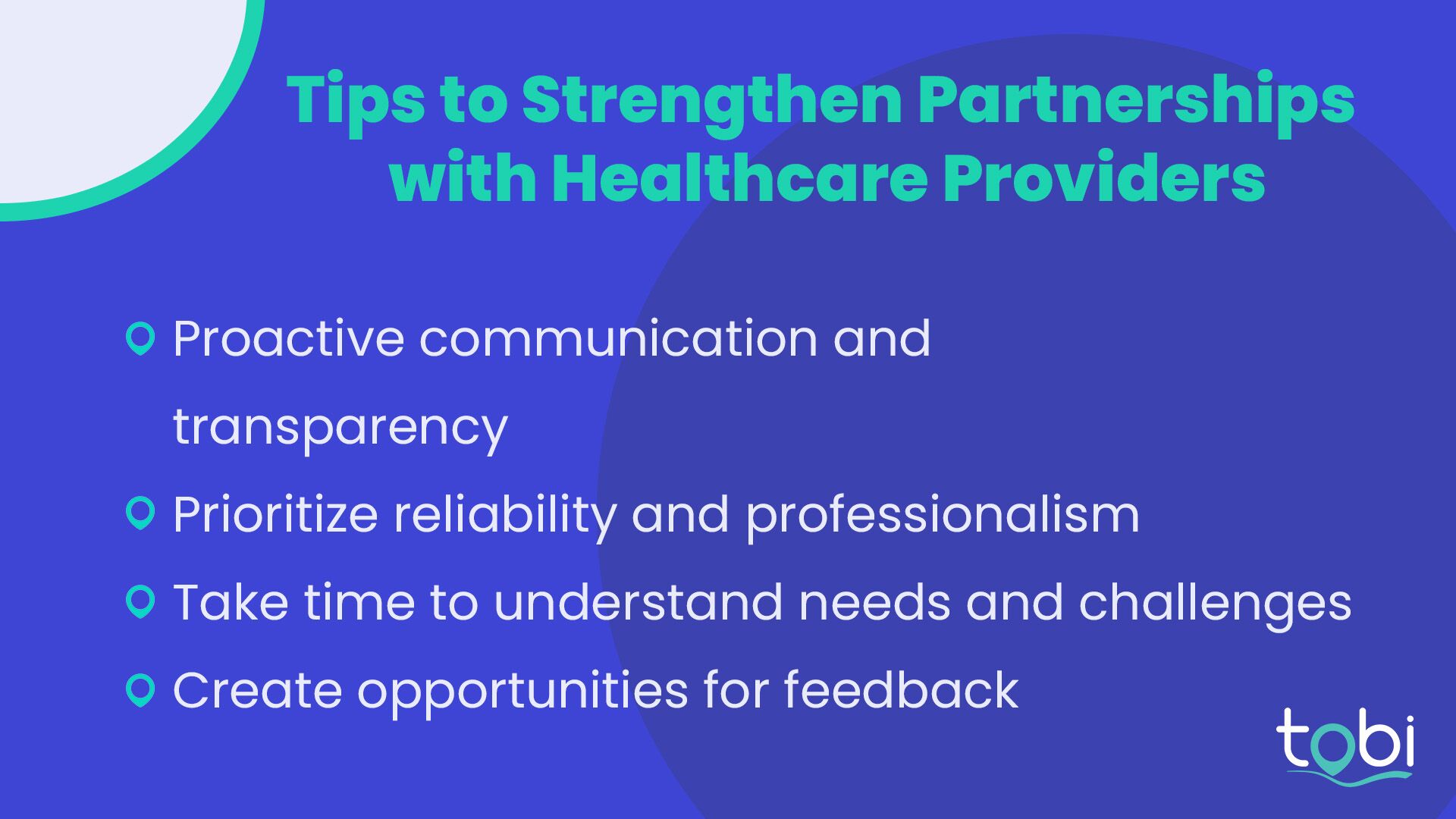Build Stronger Relationships with Healthcare Providers